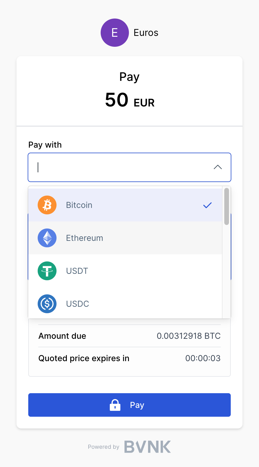 How do currencies work at BVNK? – BVNK Help Centre